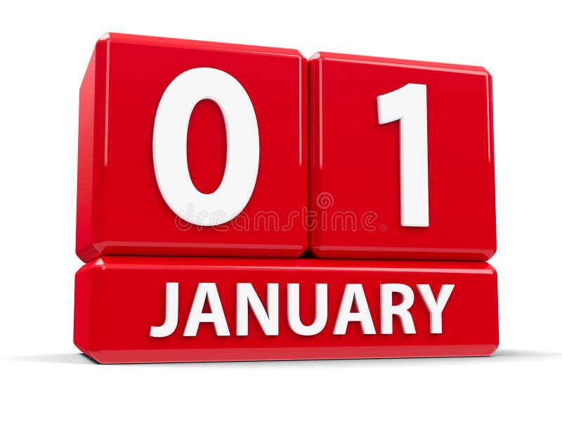 First january calendar stock illustration. Illustration of months - 6951646