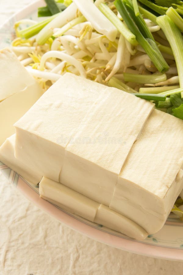 Cubes tofu and ingredient stock image. Image of cook - 29749939