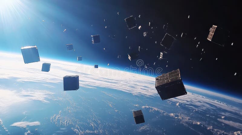 Cubesat Deployment Stock Illustrations – 9 Cubesat Deployment Stock ...