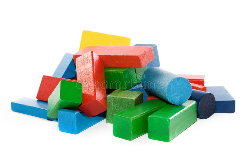 Cubi dei bambini fotografia stock. Immagine di mucchio - 10383516