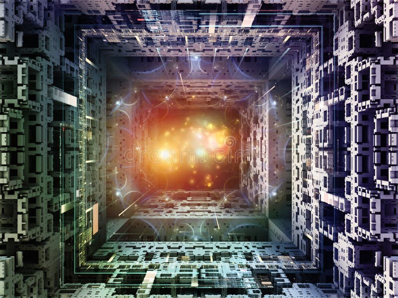 Cubic Design stock illustration. Illustration of math - 41391213