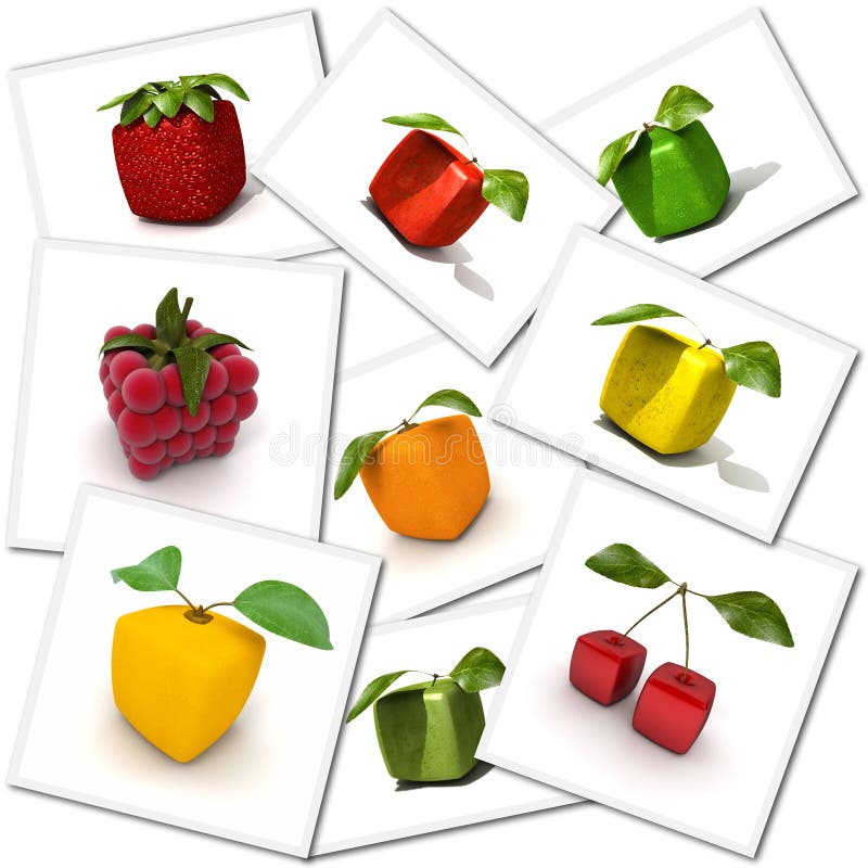Cubic Fruit Stock Illustrations – 279 Cubic Fruit Stock Illustrations ...