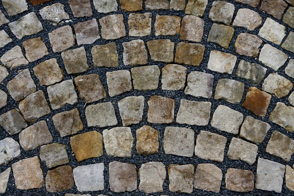 Cubic tiles stock image. Image of stone, urban, outdoor - 73268493
