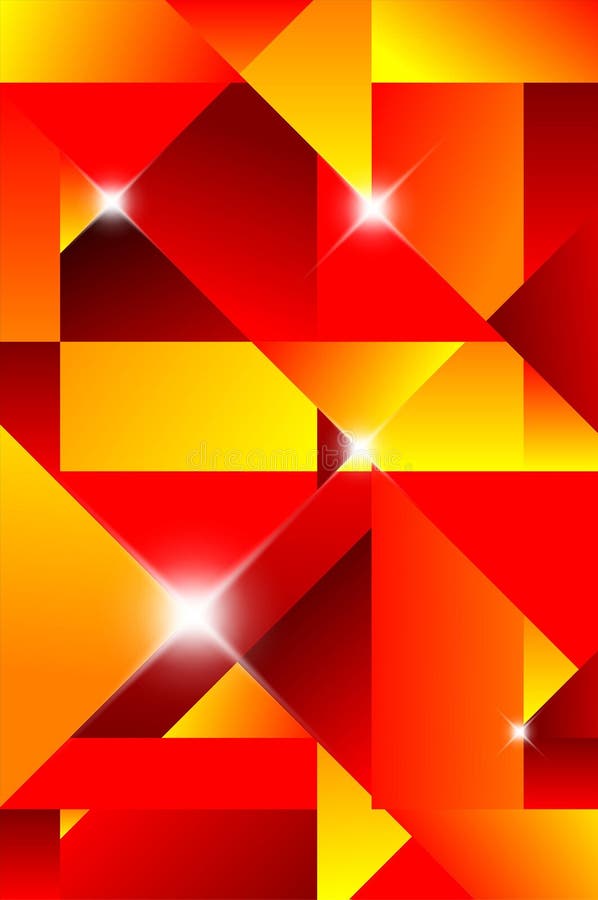 Cubism abstract background stock illustration. Illustration of creative ...