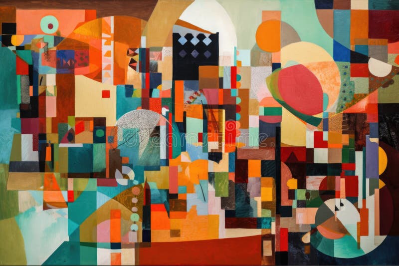 Cubist Collage Stock Illustrations – 68 Cubist Collage Stock ...