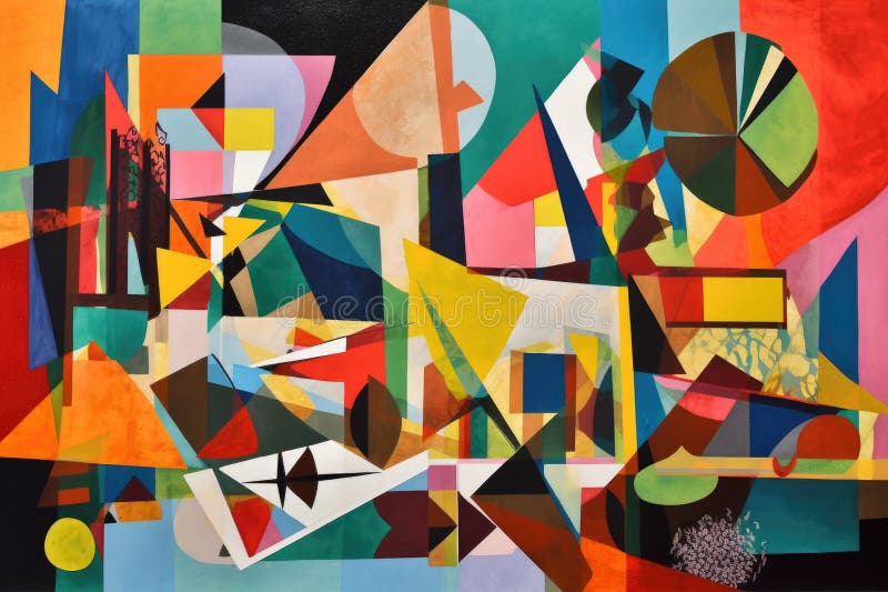 Cubist Collage Stock Illustrations – 190 Cubist Collage Stock ...