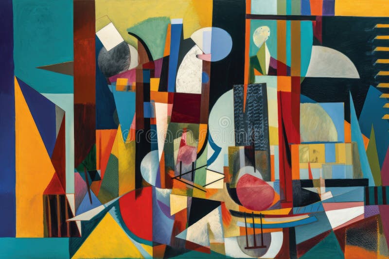 Cubist Collage Stock Illustrations – 190 Cubist Collage Stock ...