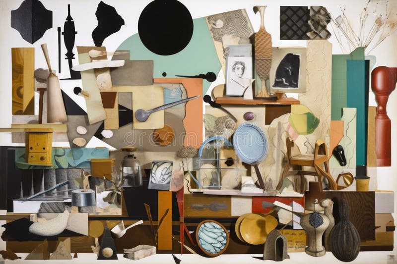 Cubist Collage Stock Illustrations – 190 Cubist Collage Stock ...