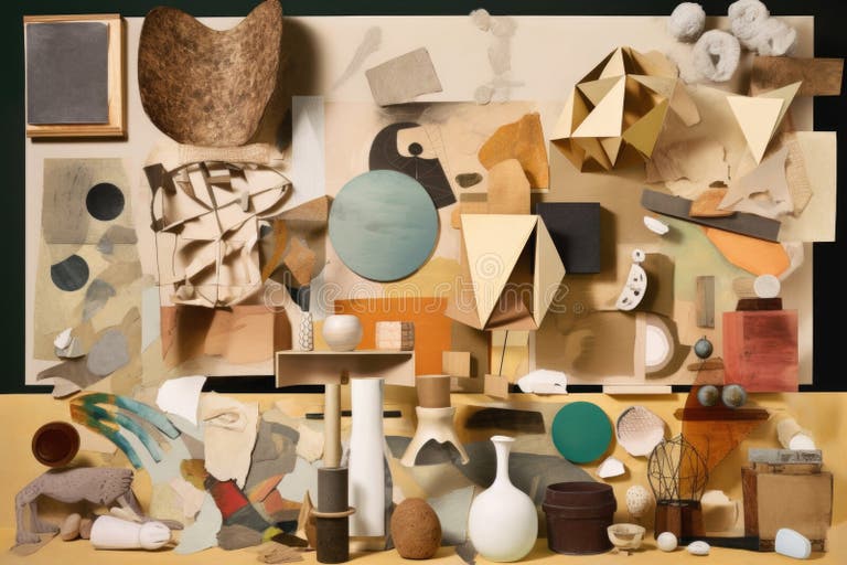 Cubist Collage Stock Illustrations – 190 Cubist Collage Stock ...