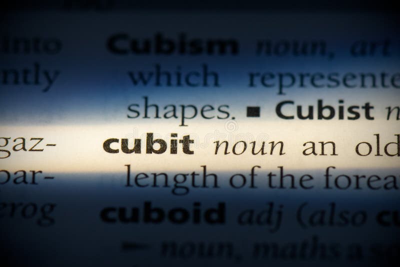 Cubit stock image. Image of printed, concept, word, linguistic - 161577259