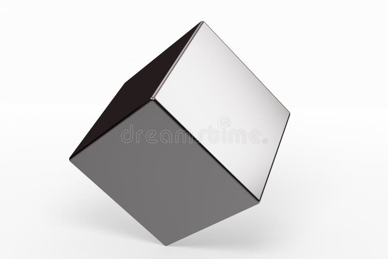Cubo Geométrico De Las Formas Stock de ilustración - Ilustración de ...