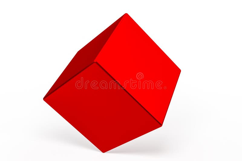 Cubo Geométrico De Las Formas Stock de ilustración - Ilustración de ...