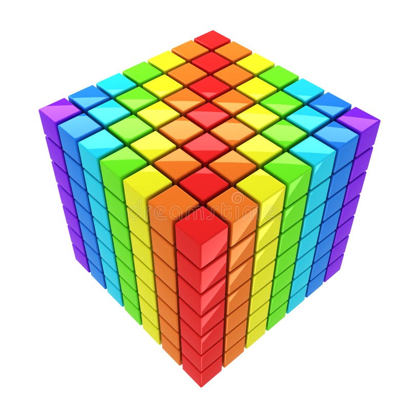 Cavi colorati Rainbow illustrazione di stock. Illustrazione di ...