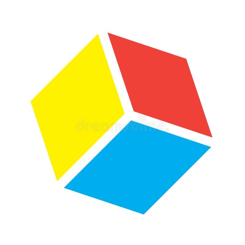 Cuboid-Blockform-Vektor-Element Vektor Abbildung - Illustration von ...