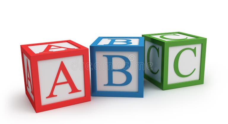 Cubos Del Abc Ilustraciones Stock, Vectores, Y Clipart – (2,521 ...