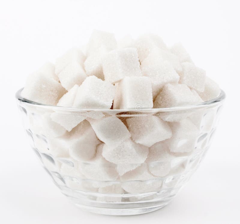Sugar Cubes imagen de archivo. Imagen de bowl, placa - 62765575