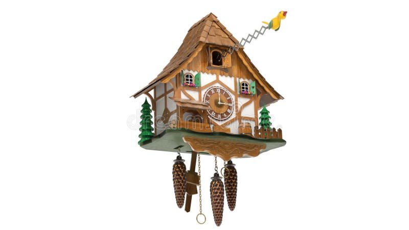 Cuckoo Clock Icon Animation Stock Footage - Video of cone, clock: 217990328