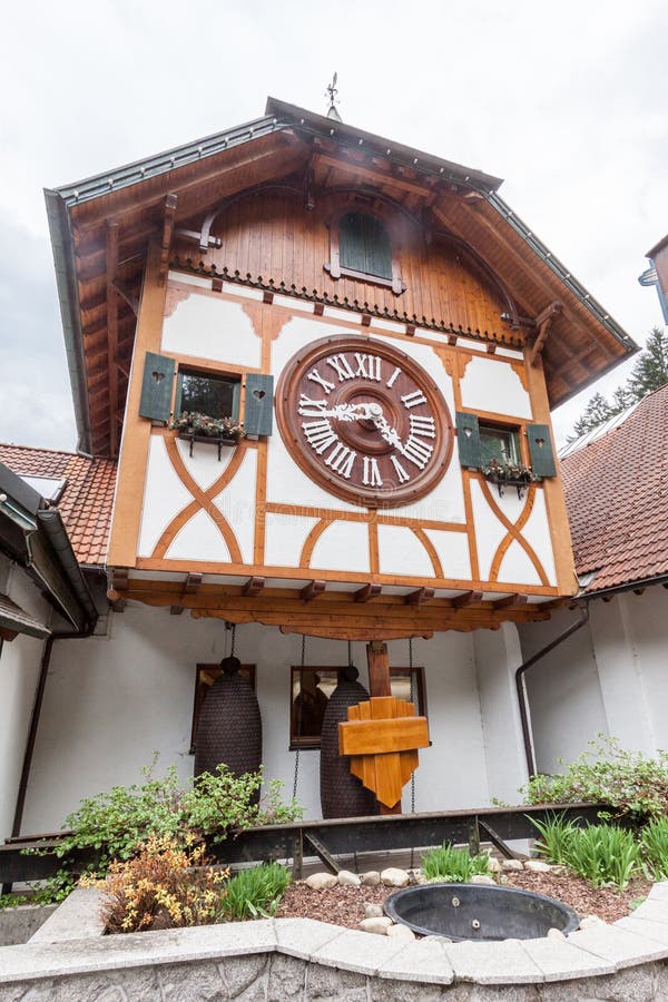 Triberg cuckoo clocks stock image. Image of forest, germany - 31362329