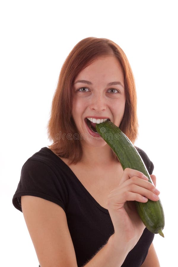 The cucumber stock photo. Image of figure, vegetarian - 15745868