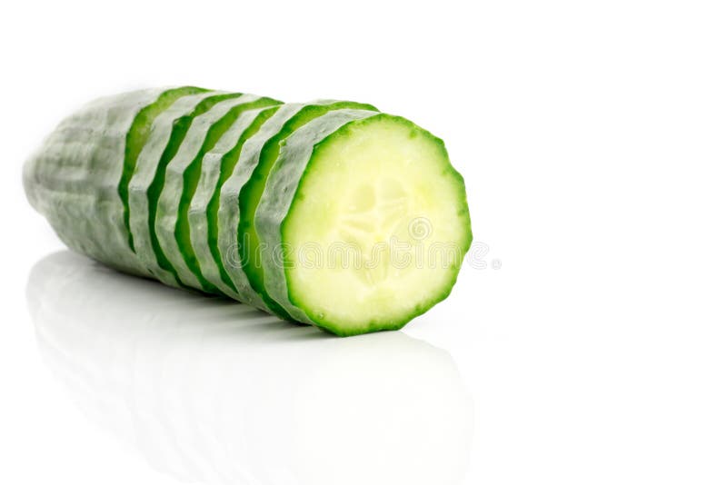 Cucumber cross section stock image. Image of healthy - 36473583