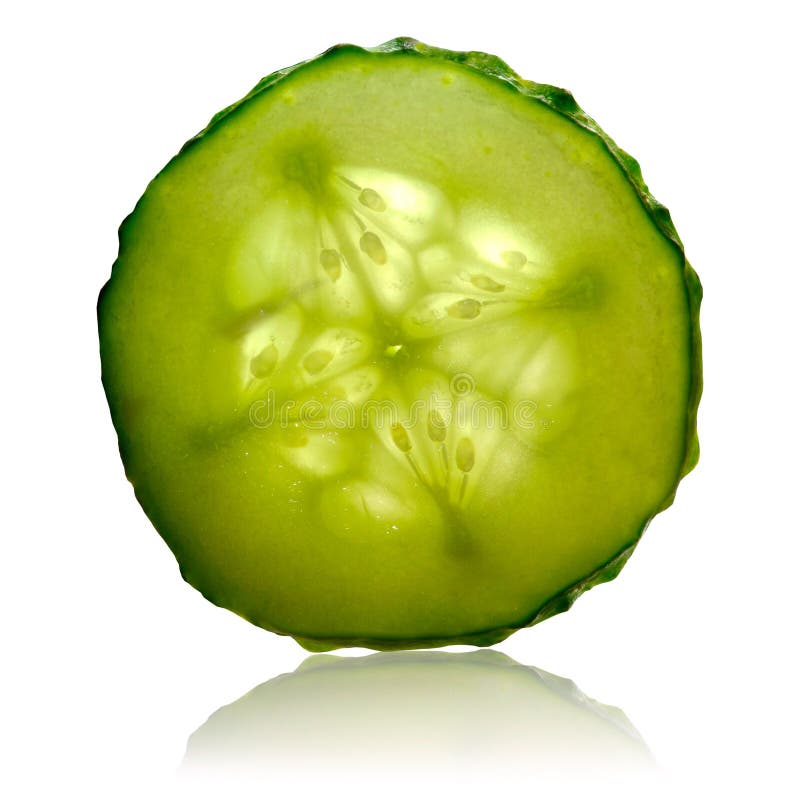 Cucumber cut stock image. Image of food, lifestyle, juicy - 26520531
