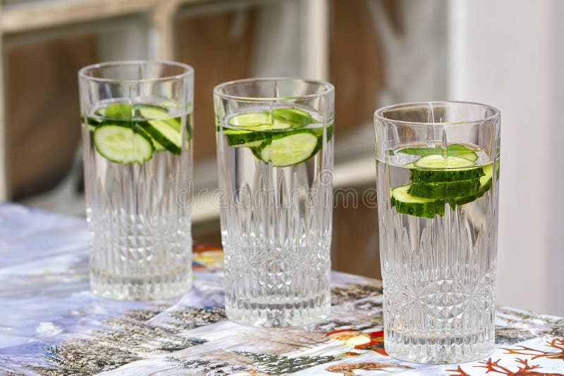 Cucumber drink stock image. Image of cucumber, cool - 253440765