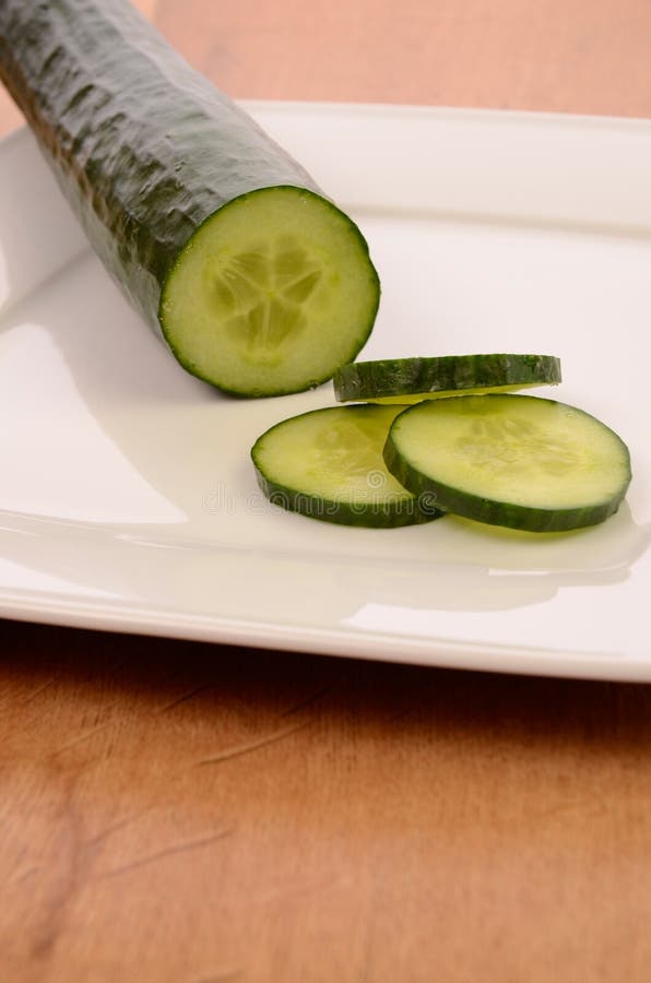 Cucumber stock image. Image of food, plate, salad, green - 30664091