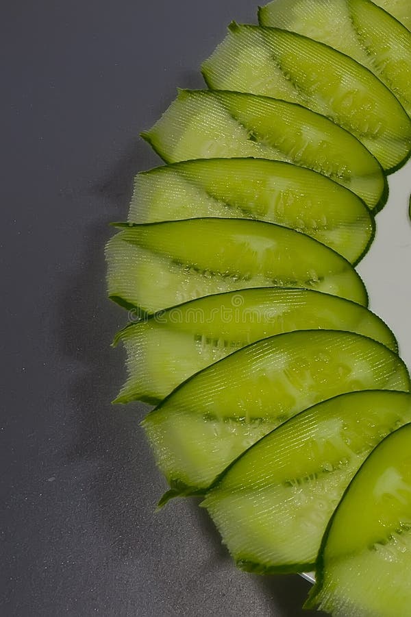 Cucumber half stock photo. Image of green, cucumber, tasty - 8796402