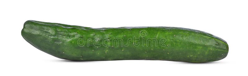 Cucumber Isolated on White Background. Stock Photo - Image of juice ...