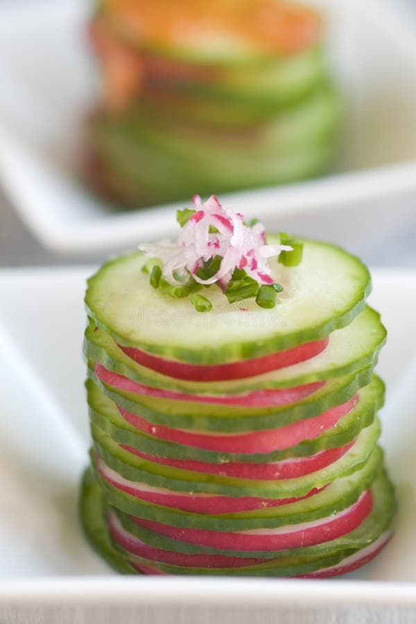 Cucumber and Radish Starter Stock Image - Image of food, pile: 16974789