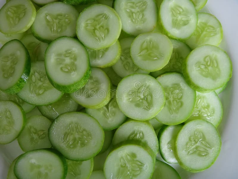 Cucumber sliced stock image. Image of vegetable, cucumbers - 83120281