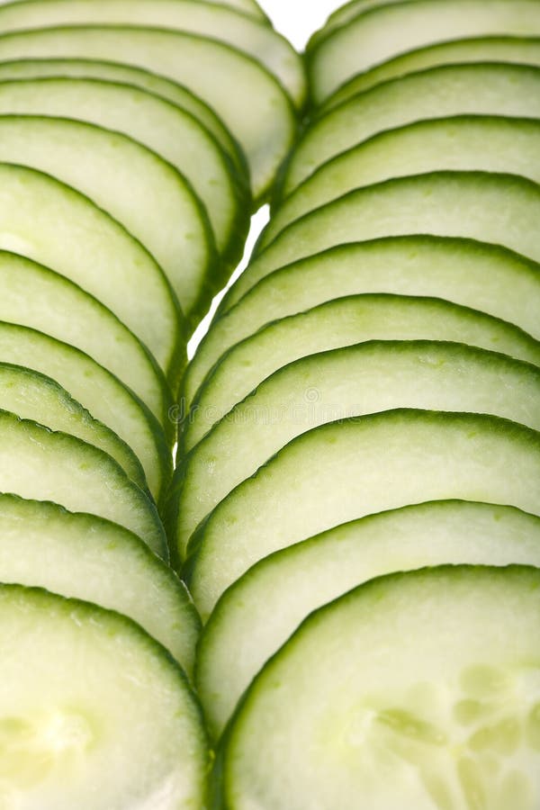 Cucumber slices stock image. Image of crosssection, vegetable - 28320521