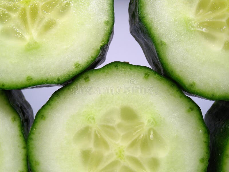Cucumber Slices stock image. Image of stacked, sliced - 4014325