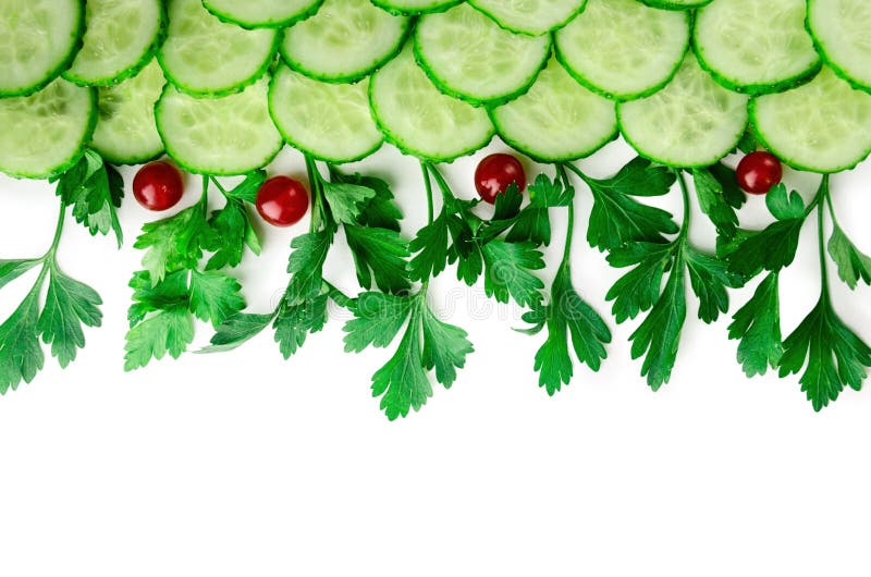 178 Cucumber Slices Border Stock Photos - Free & Royalty-Free Stock ...