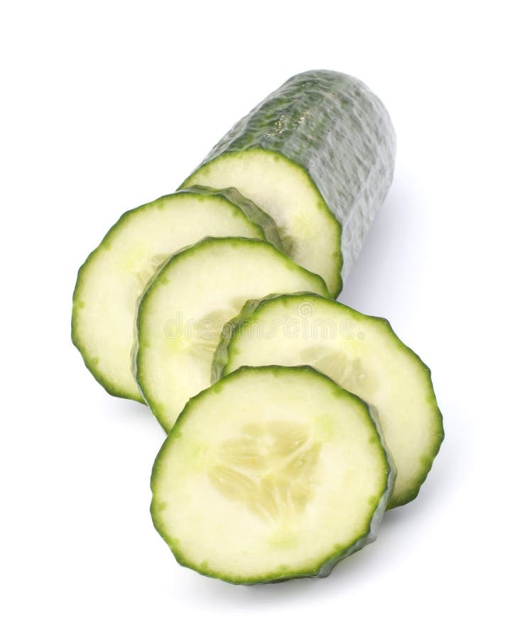Cucumber slices stock photo. Image of perfect, peel, ripe - 34152704