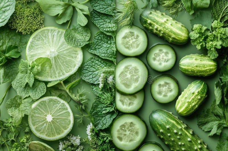 The cucumber trend stock illustration. Illustration of cuisine - 334267978