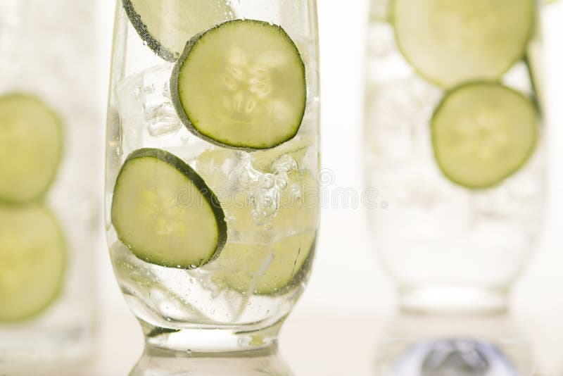 Cucumber Water stock image. Image of healthy, refreshing - 37402705