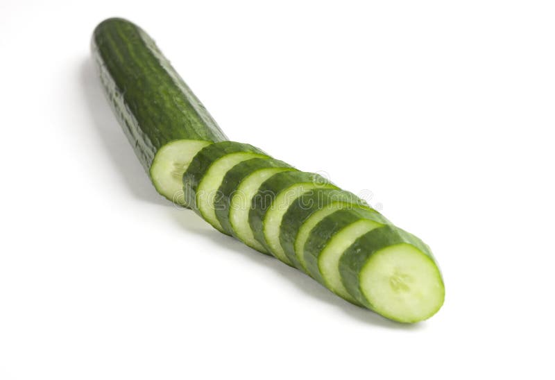Cucumber on white stock image. Image of nutrient, vegetables - 69115919