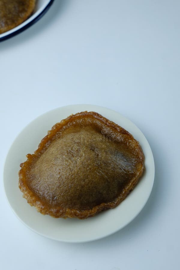 Cucur Jawa or Kuih Cucur Malay Traditional on White Plate Stock Image ...
