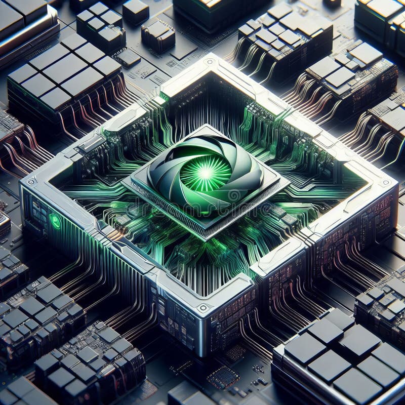 CUDA a Parallel Computing Platform and Programming Model Inven Stock Illustration - Illustration ...