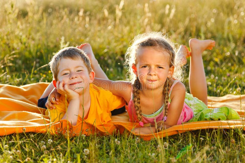 Cuddle friends stock photo. Image of sunset, happy, girl - 20426402
