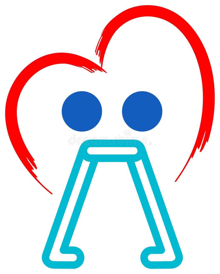 Cuddling design stock vector. Illustration of attractive - 17624475