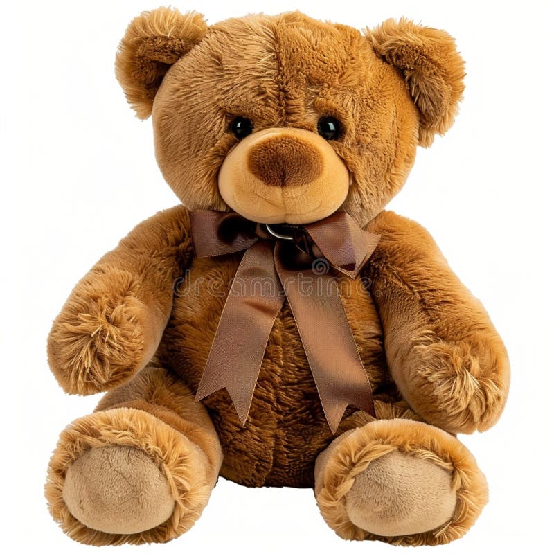 Cuddly Brown Teddy Bear, Perfect for Comfort and Play Stock ...
