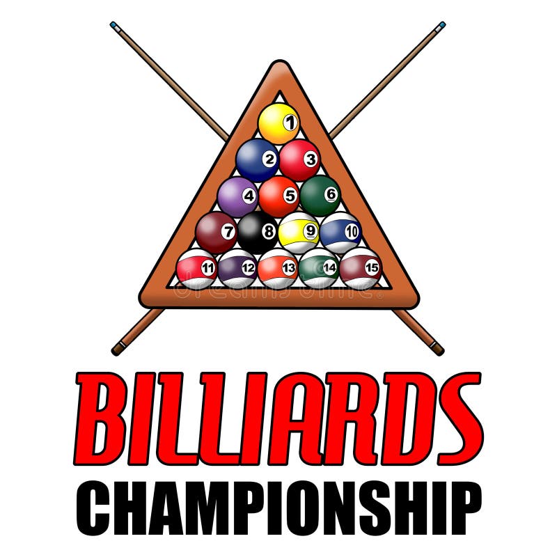 Billiards Clip Art - Championship Logo - Pool - PNG - JPG - Sublimation ...