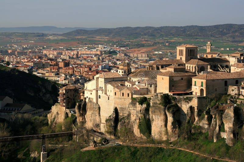 Cuenca stock image. Image of monument, ancient, castle - 25537325