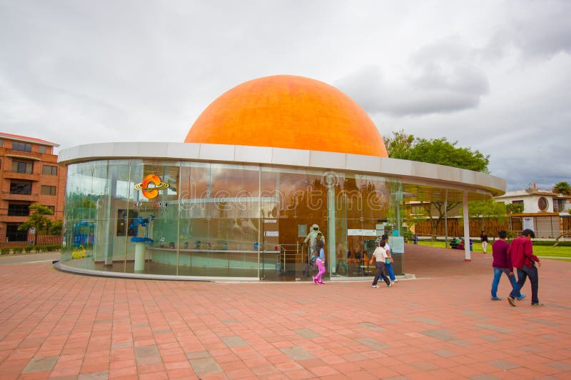 Cuenca, Ecuador - April 22, 2015: Planetarium Building As Seen from ...