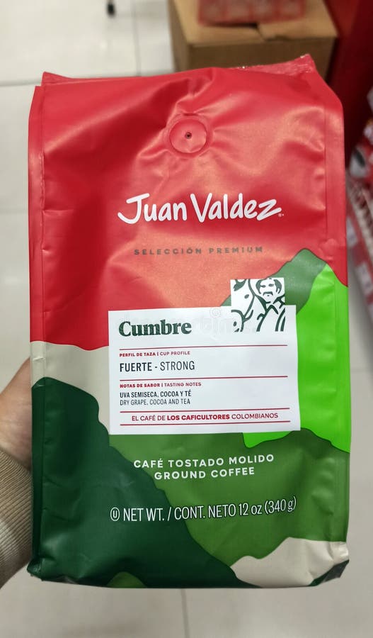 CUENCA, ECUADOR - DECEMBER 23, 2023: Pack of Colombian Juan Valdez ...