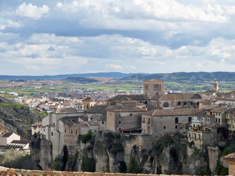 Cuenca. La Mancha, Spagna Della Castiglia Fotografia Stock - Immagine ...