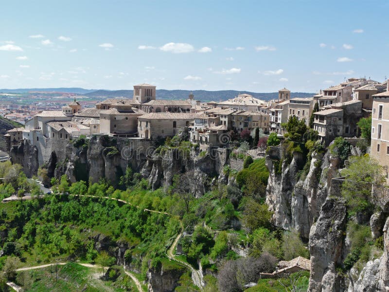 Cuenca, Spagna: Tredicesimi Cattedrale Di Secolo Immagine Stock ...