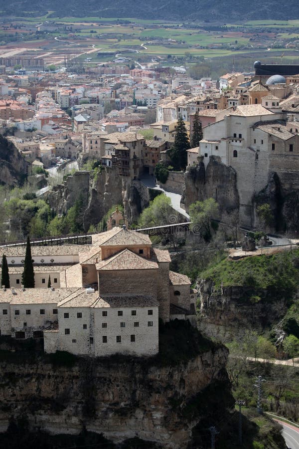 Cuenca - Spain stock image. Image of cliff, convent, bridge - 17607859